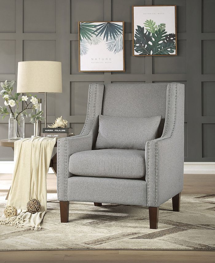 Homelegance Verona Wingback Chair - Macy's