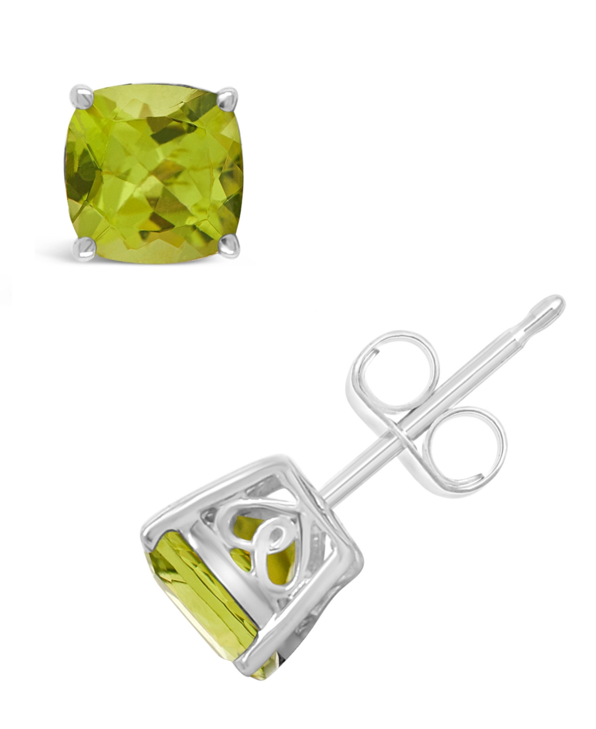 Click here for Gemstone Stud Earrings in Sterling Silver - Perido... prices