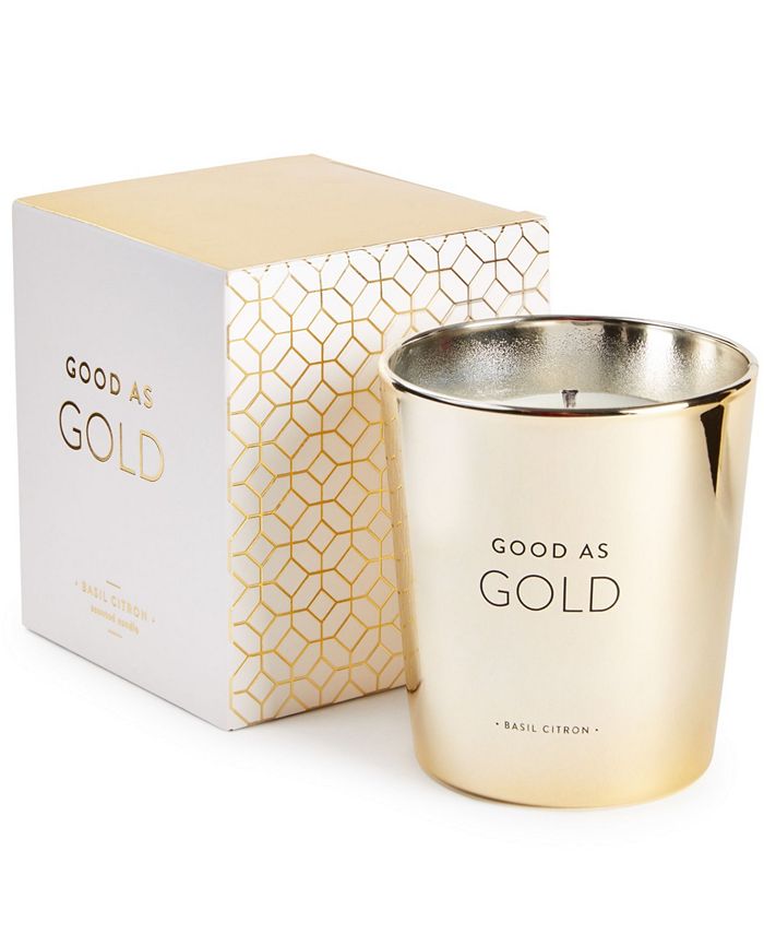 Eccolo Good as Gold, Basil Citron Candle - Macy's