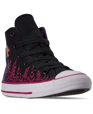 Converse Little Girls Converse Frozen 2 Chuck Taylor All Star Hi Top ...