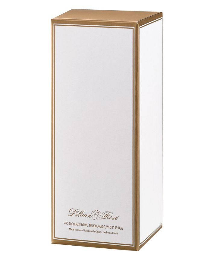 Lillian Rose Father of Bride Stemless Champagne Glass and Wedding ...