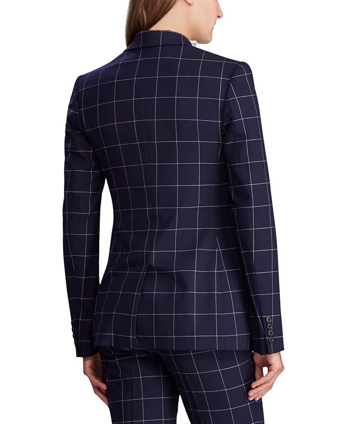 Lauren Ralph Lauren Geometric Blazer - Macy's