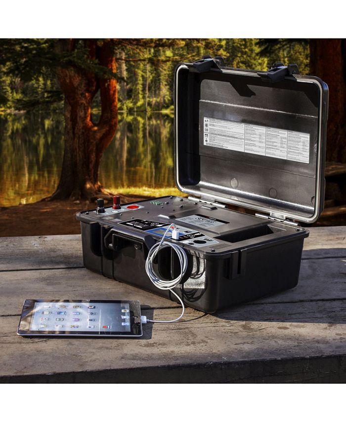 Wagan Tech Wagan Solar Power Case with 800 Watt Power Inverter with 60 ...