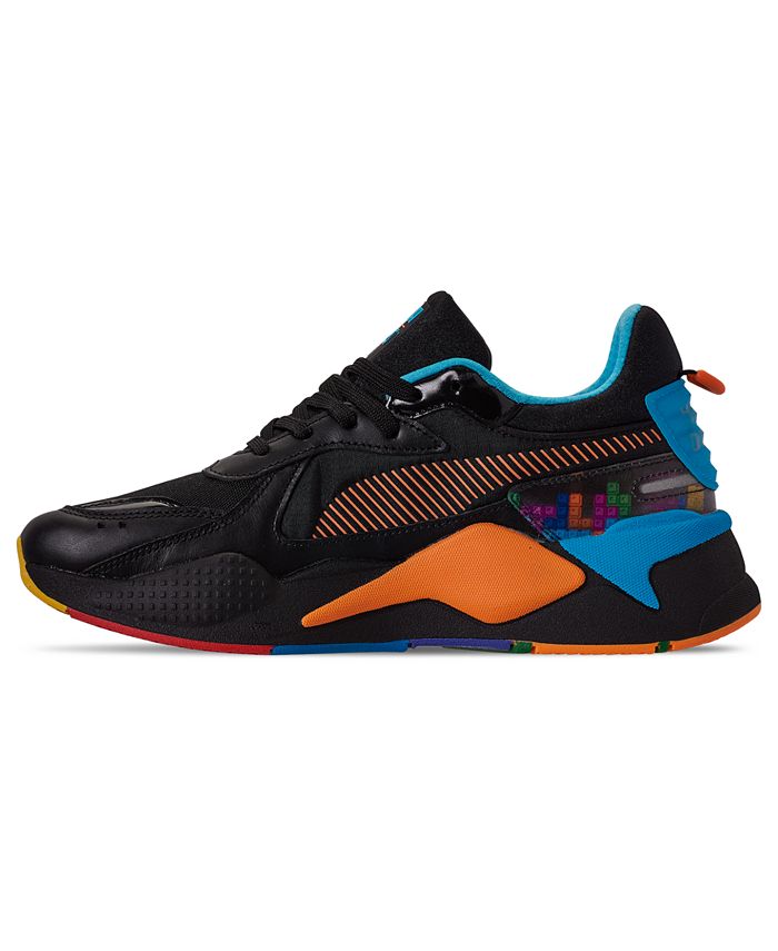 Puma Boys RS-X Tetris Casual Sneakers from Finish Line - Macy's