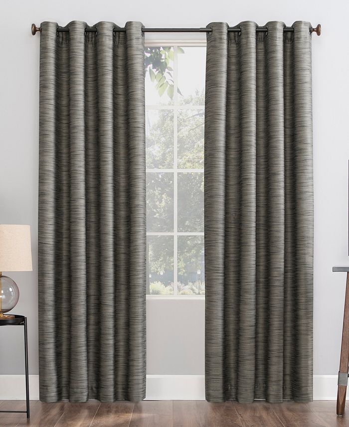 Sun Zero Rhett 52" x 84" Theater Grade Extreme Blackout Curtain Panel ...