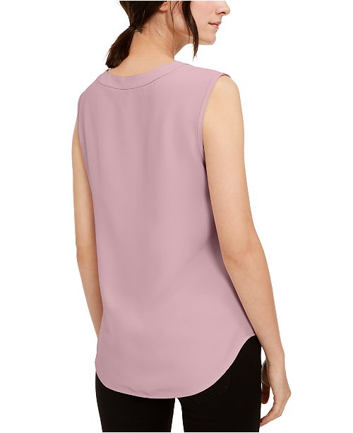 Anne Klein Scoop-Neck Shell & Reviews - Tops - Women - Macy's