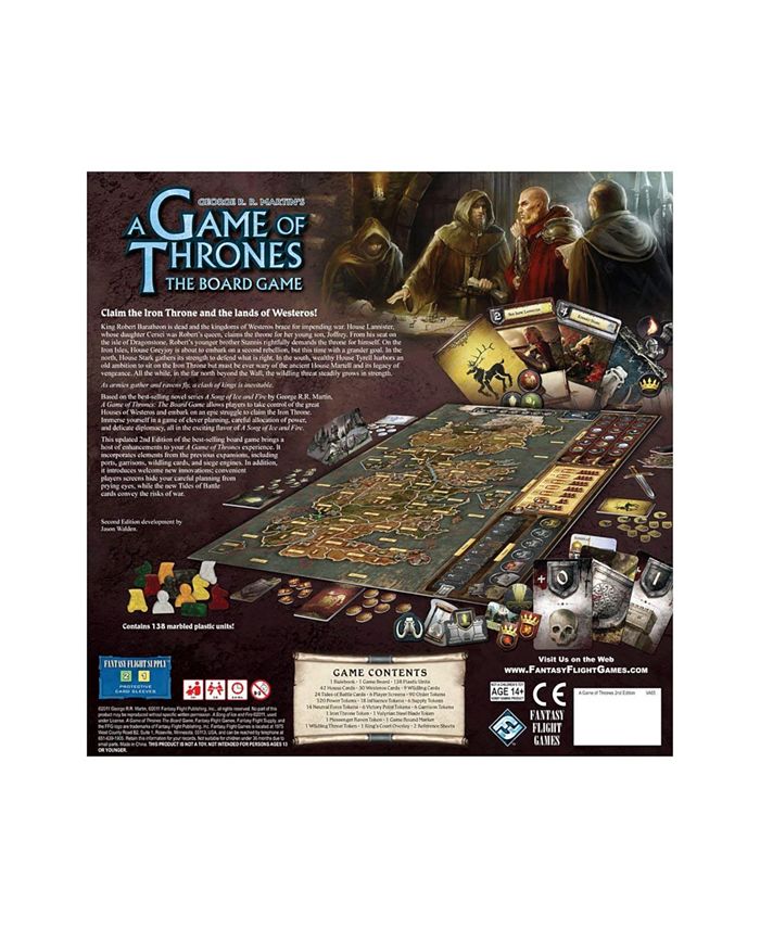 MasterPieces Puzzles Asmodee Editions A Game of Thrones Board game 2nd ...