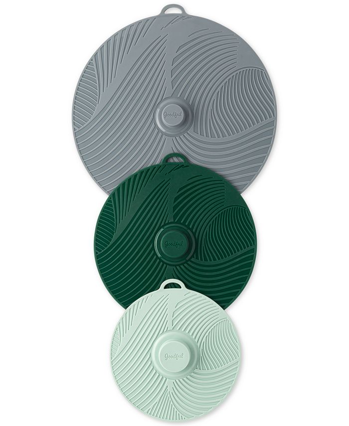 Goodful Silicone Universal Lids, Set of 3, Created for Macy's - Macy's