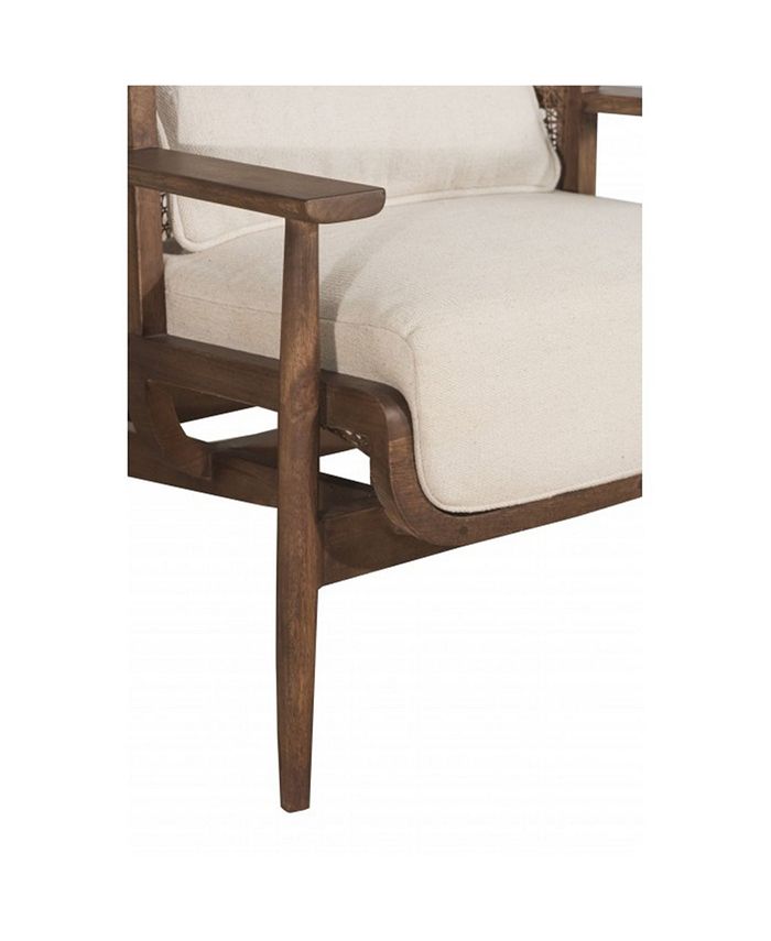 Union Home Accent Chair with Handwoven Cane - Macy's