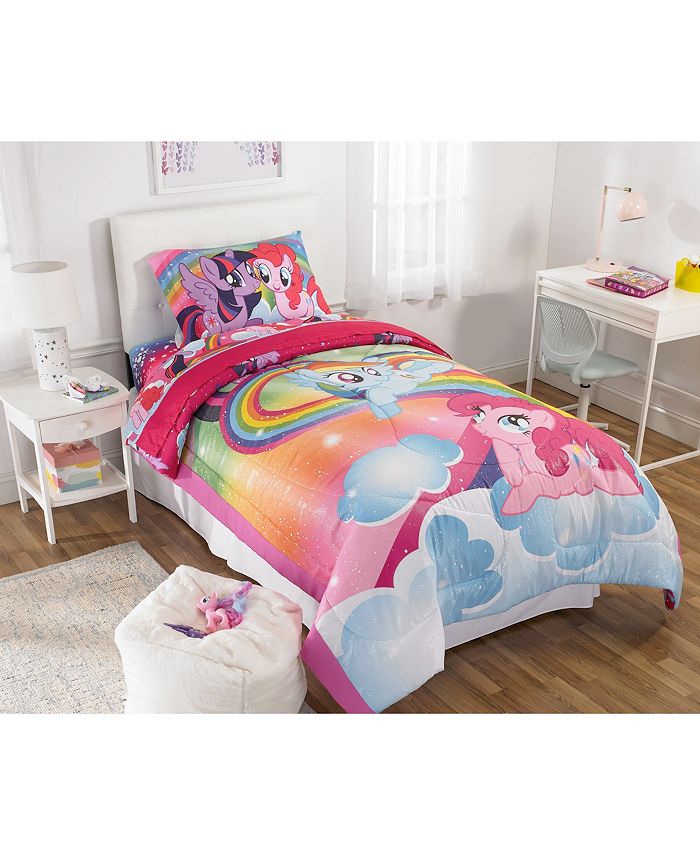 Franco Manufacturing Co My Little Pony Twin 4-Piece Bed in a Bag - Macy's