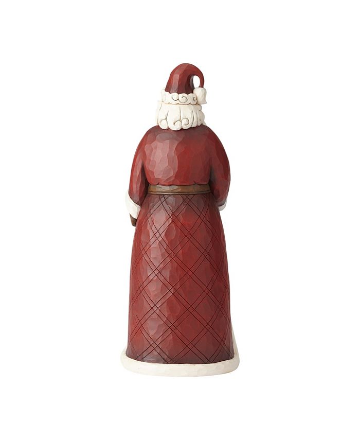 Enesco Santa Holding Cardinal Statue - Macy's