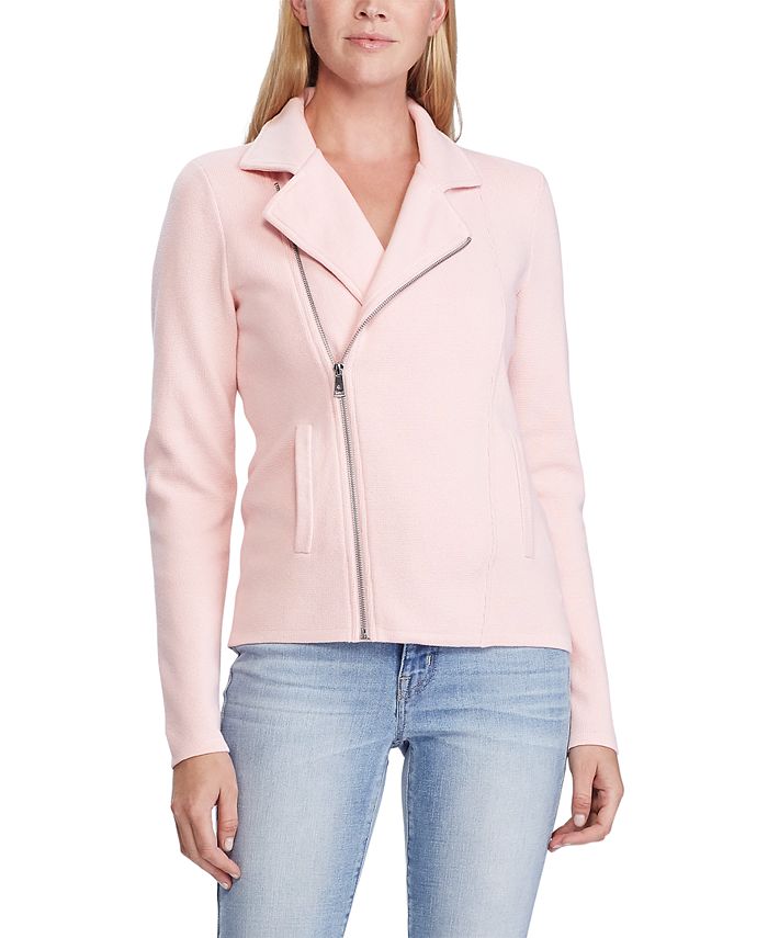 Lauren Ralph Lauren Asymmetrical Full-Zip Moto Jacket & Reviews ...