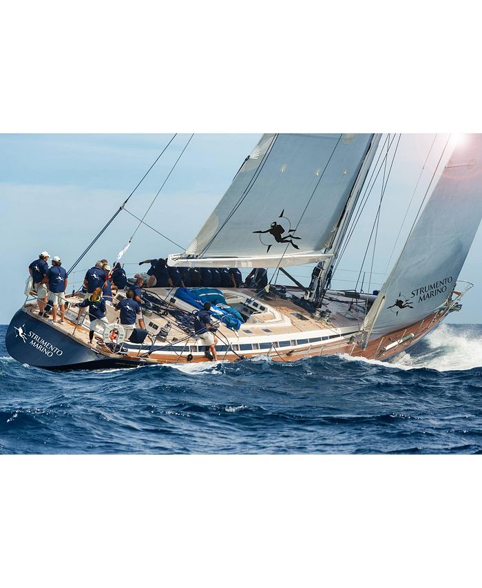 Strumento Marino Men's Typhoon Nautical Sport Black Silicone ...