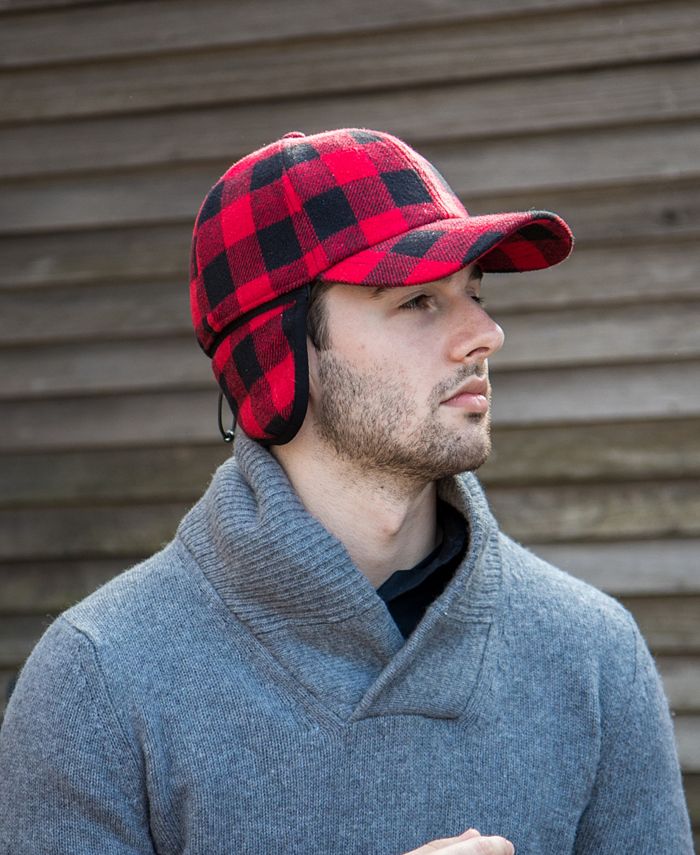 Epoch Hats Company Wool Blend Earflap Cap with Sherpa Lining & Reviews ...