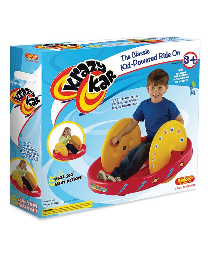 Amloid Krazy Kar - The Classic Kid-Powered Ride On - Macy's