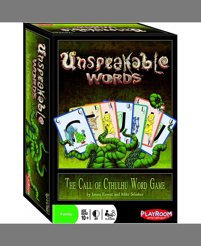 Playroom Entertainment Unspeakable Words Party Game - Macy's
