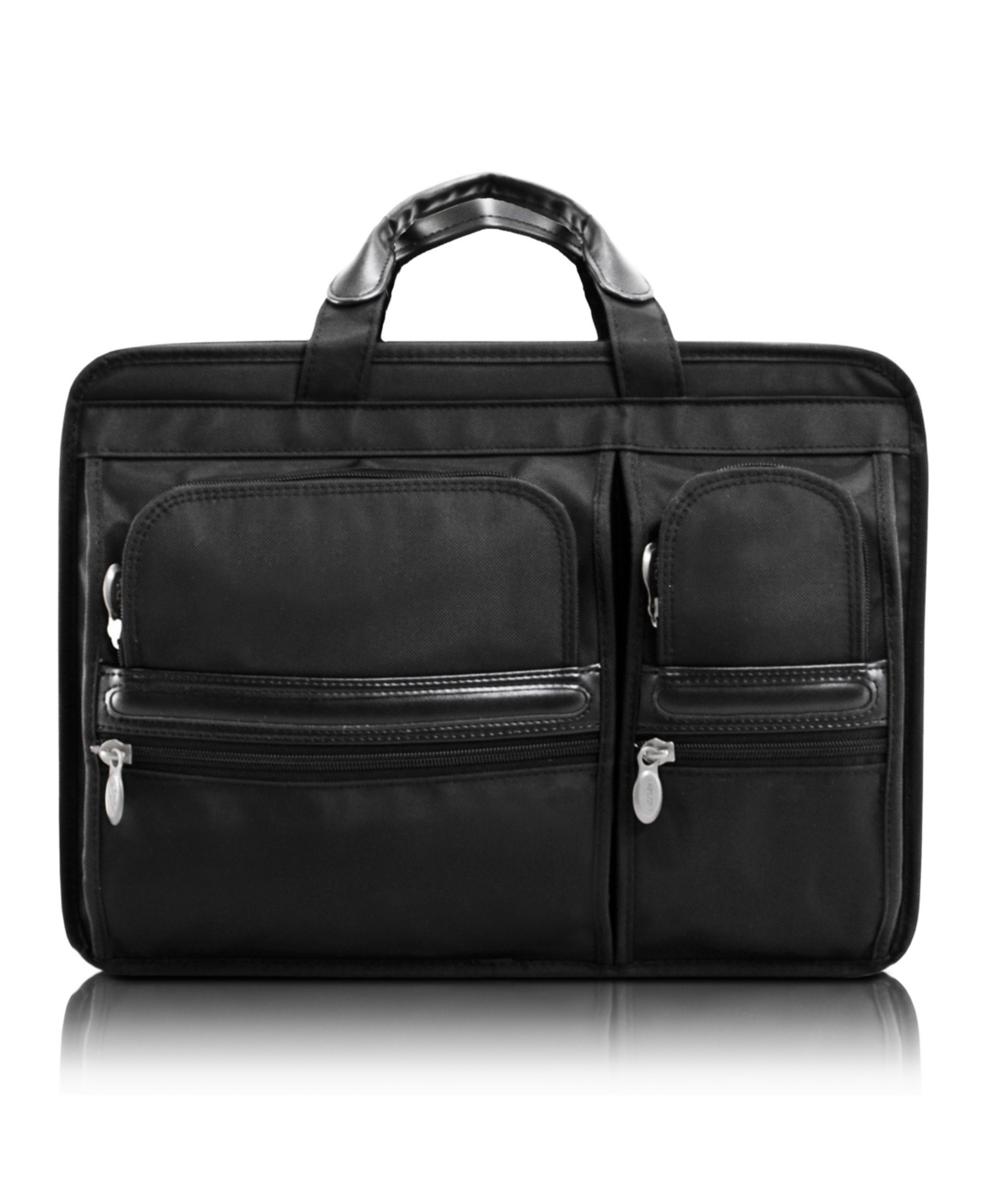 Click here for McKlein Hubbard  15 Double Compartment Laptop Brie... prices
