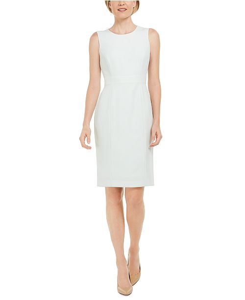 Kasper Stretch Crepe Sheath Dress & Reviews - Dresses - Women - Macy's