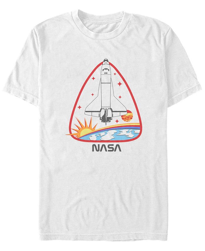 Fifth Sun NASA Men's Rocket Ship Badge Short Sleeve T- shirt - Macy's