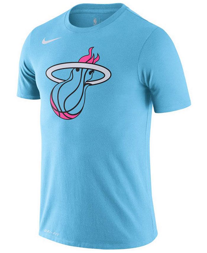 Nike Men's Miami Heat City Edition Fanwear Logo T-Shirt - Macy's