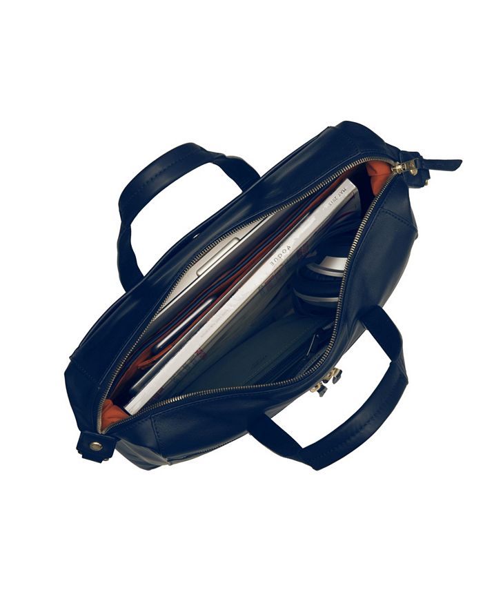 Knomo London Audley Fold Down 14'' Briefcase - Macy's