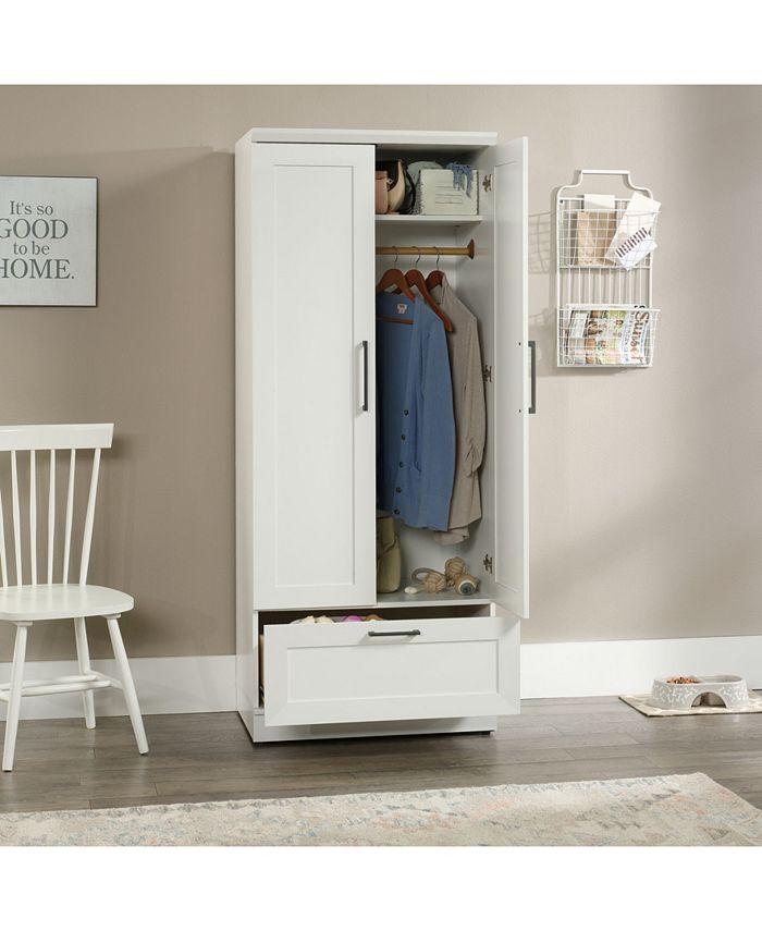 Sauder Home Plus Wardrobe Storage Cabinet - Macy's