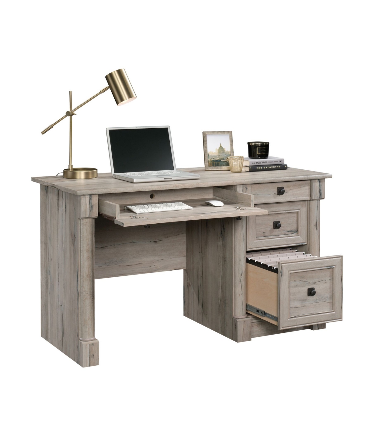 Click here for Sauder Palladia Computer Desk - Overmax - Split oa... prices