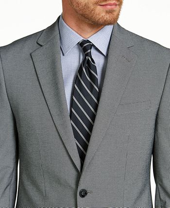 Van Heusen Men's Flex Plain Slim Fit Suits & Reviews - Suits & Tuxedos ...