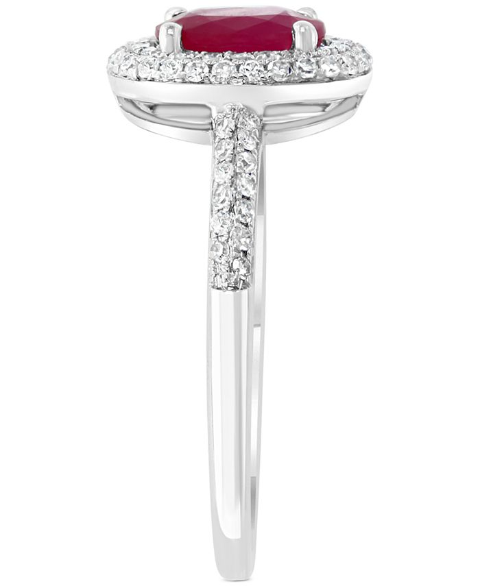 EFFY Collection EFFY® Ruby (7/8 ct. t.w.) & Diamond (1/3 ct. t.w ...