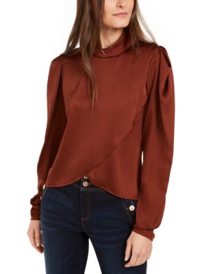 INC International Concepts INC Draped-Front Blouse, Created for Macy's ...