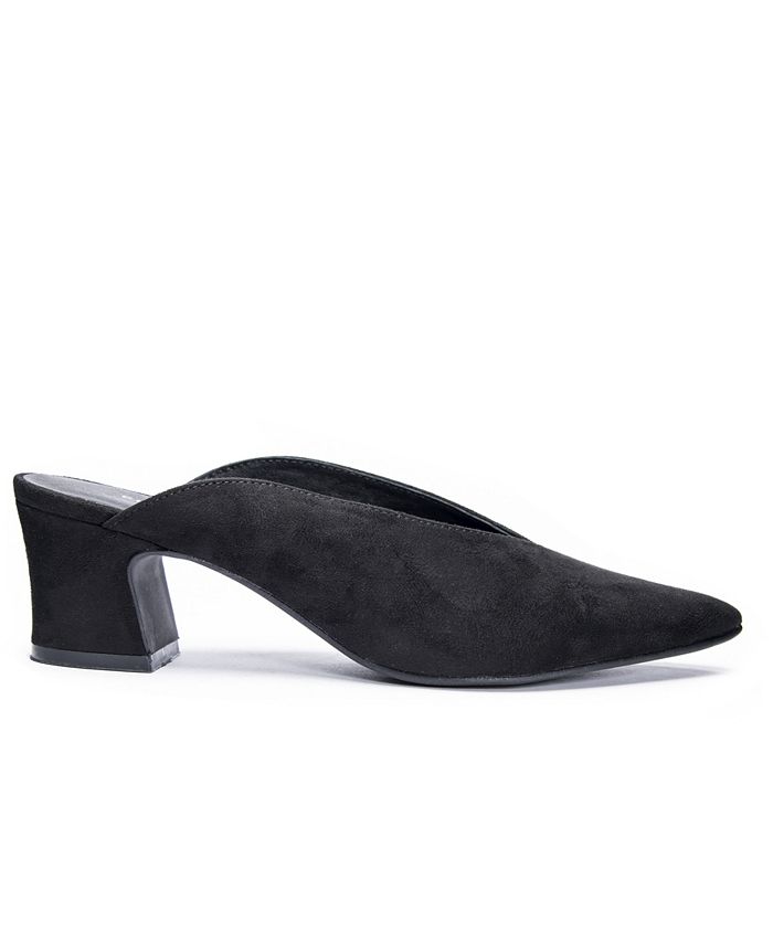 Chinese Laundry Pollie Block Heel Dress Mules - Macy's