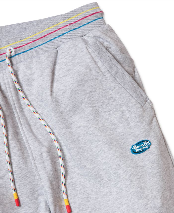 Born Fly Men's Embroidered Jogger Pants - Macy's
