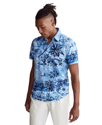 Polo Ralph Lauren Men's Classic Fit Hawaiian Oxford Shirt - Macy's