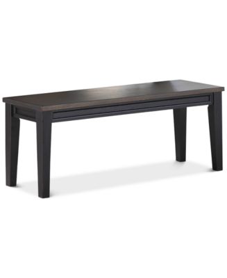Raven Noir Bench - Macy's