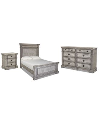 Windmere Bedroom Furniture, 3-Pc. Set (Queen Bed, Nightstand & Dresser ...