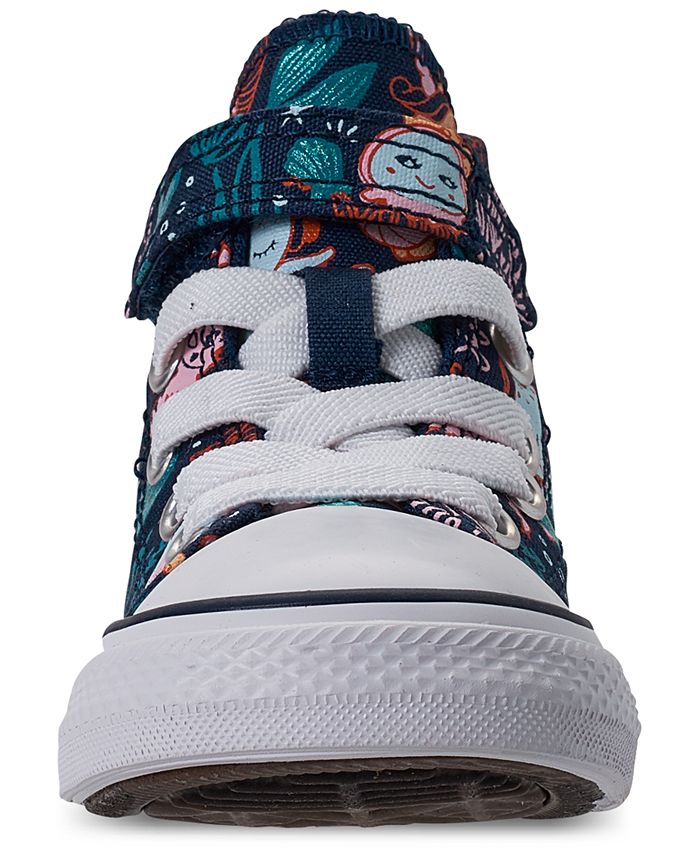 Converse Toddler Girls Chuck Taylor All Star Underwater Party Stay-Put ...