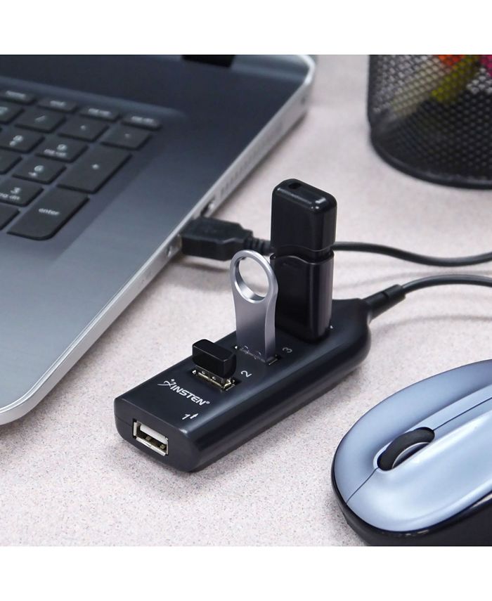 Insten 4-Port USB Hub - Macy's