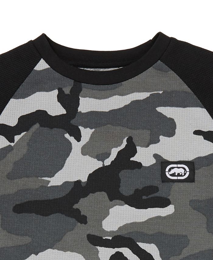 Ecko Unltd Men's Mixed Up Thermal Raglan - Macy's