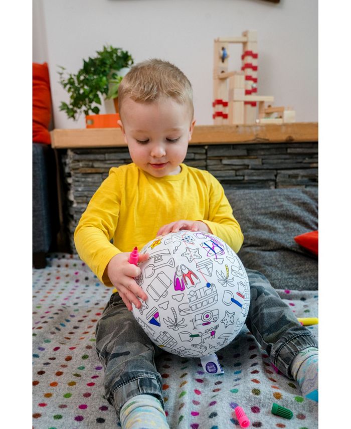 BubaBloon Color in Travel Design Cotton Balloon Cover With Washable ...