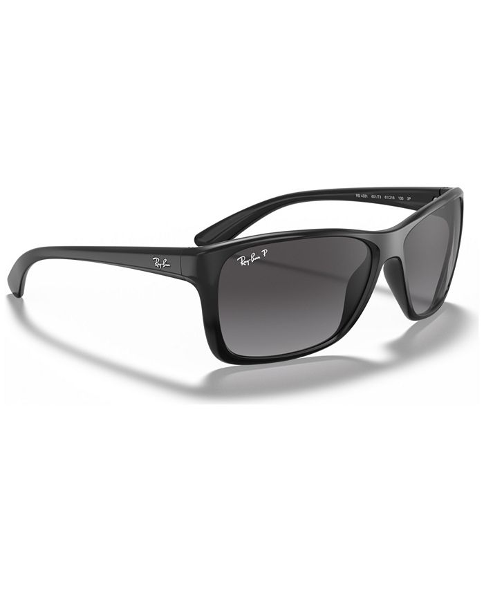 Ray-Ban Polarized Sunglasses, RB4331 61 - Macy's