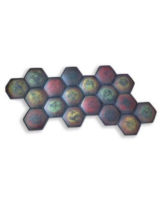 Peterson Artwares Riddle Metal Wall Art, 54" x 29" - Macy's