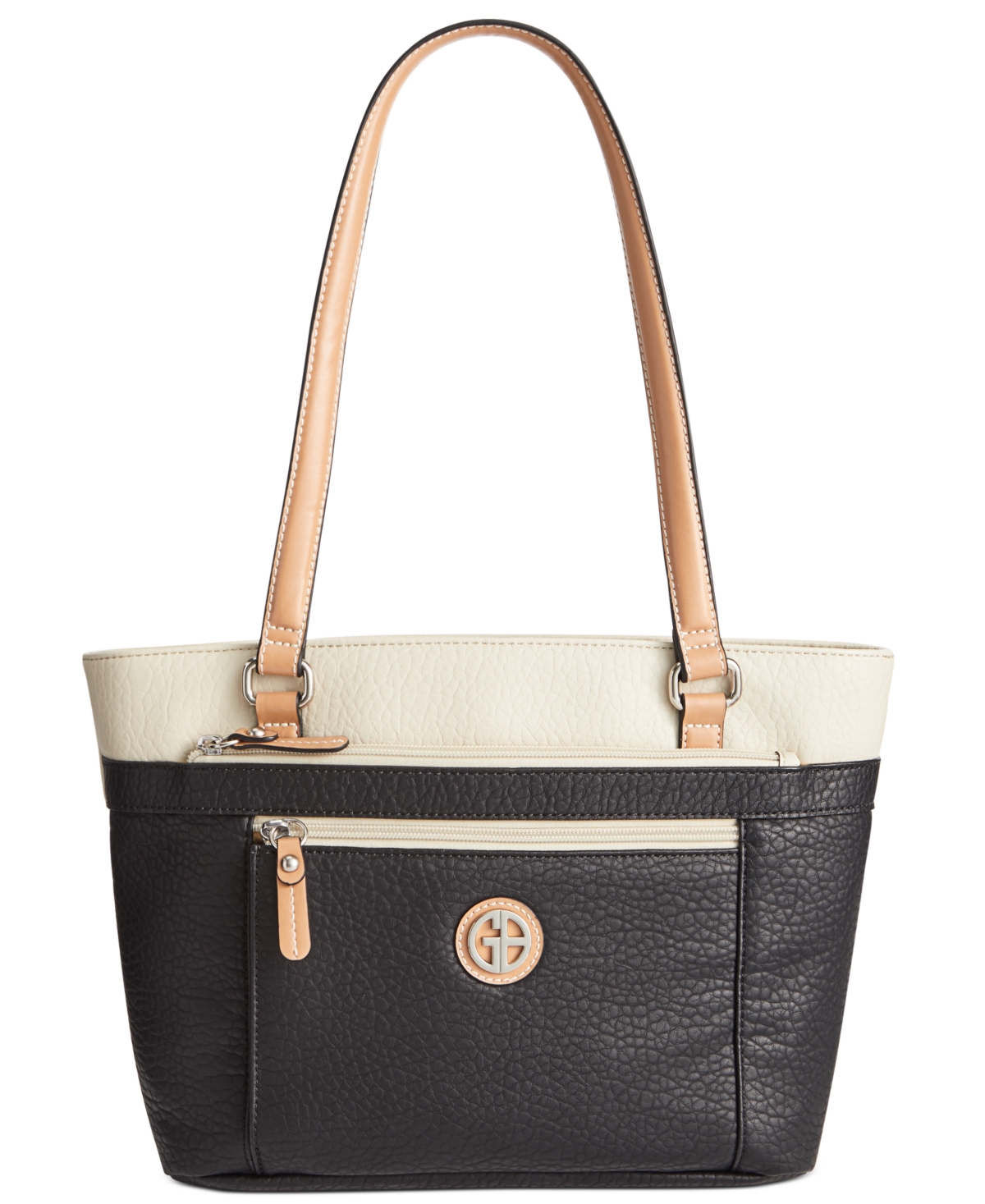 Click here for Giani Bernini Colorblock Pebble Tote  Exclusively... prices