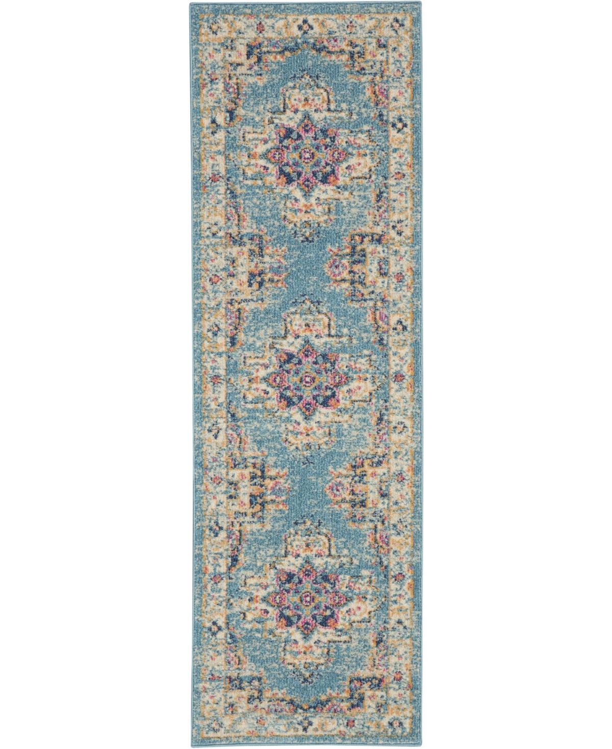 Long Street Looms Zeal ZEA03 110 x 6 Runner Rug - Mist