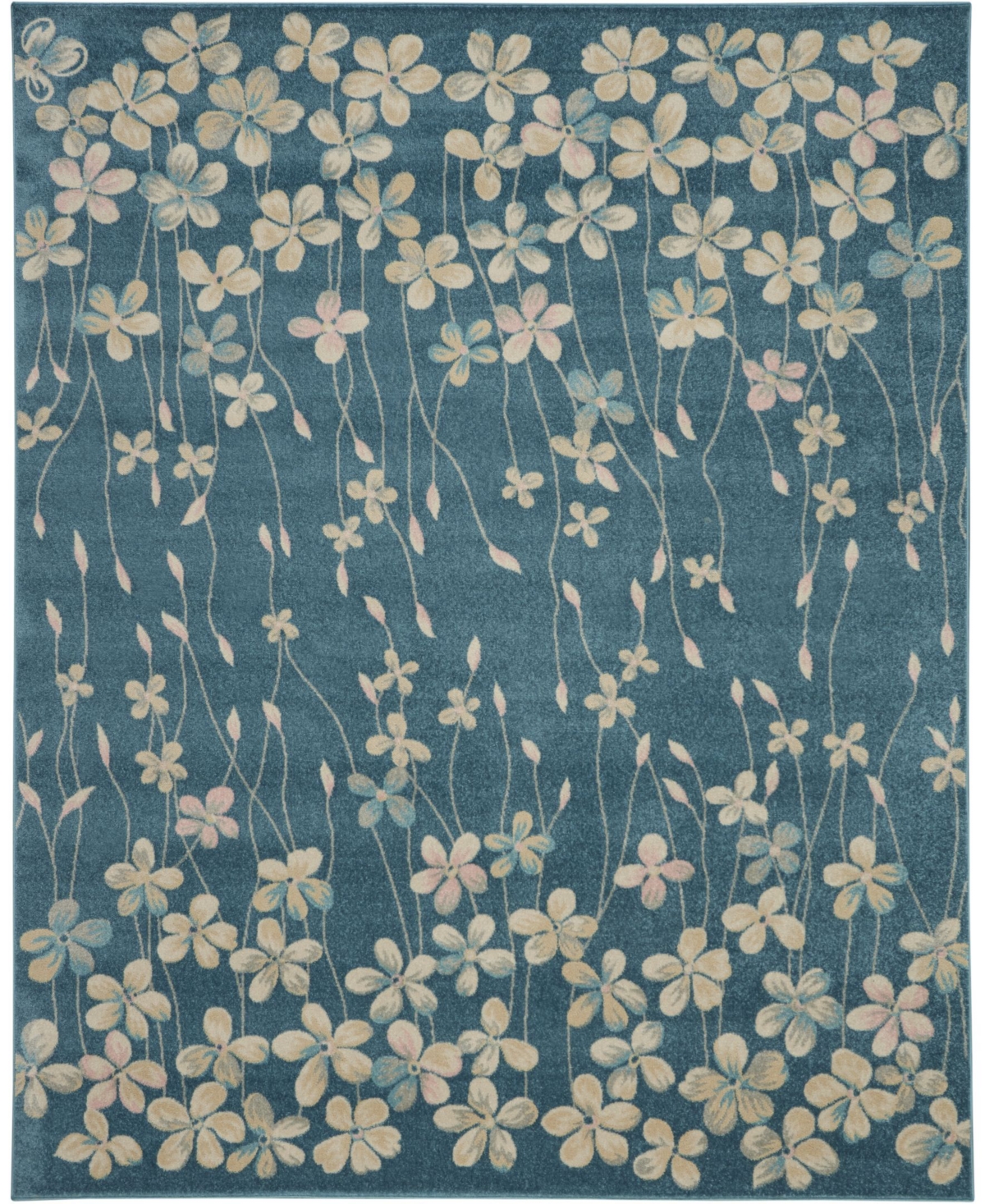 Click here for Long Street Looms Peace PEA04 8 x 10 Area Rug - Tu... prices