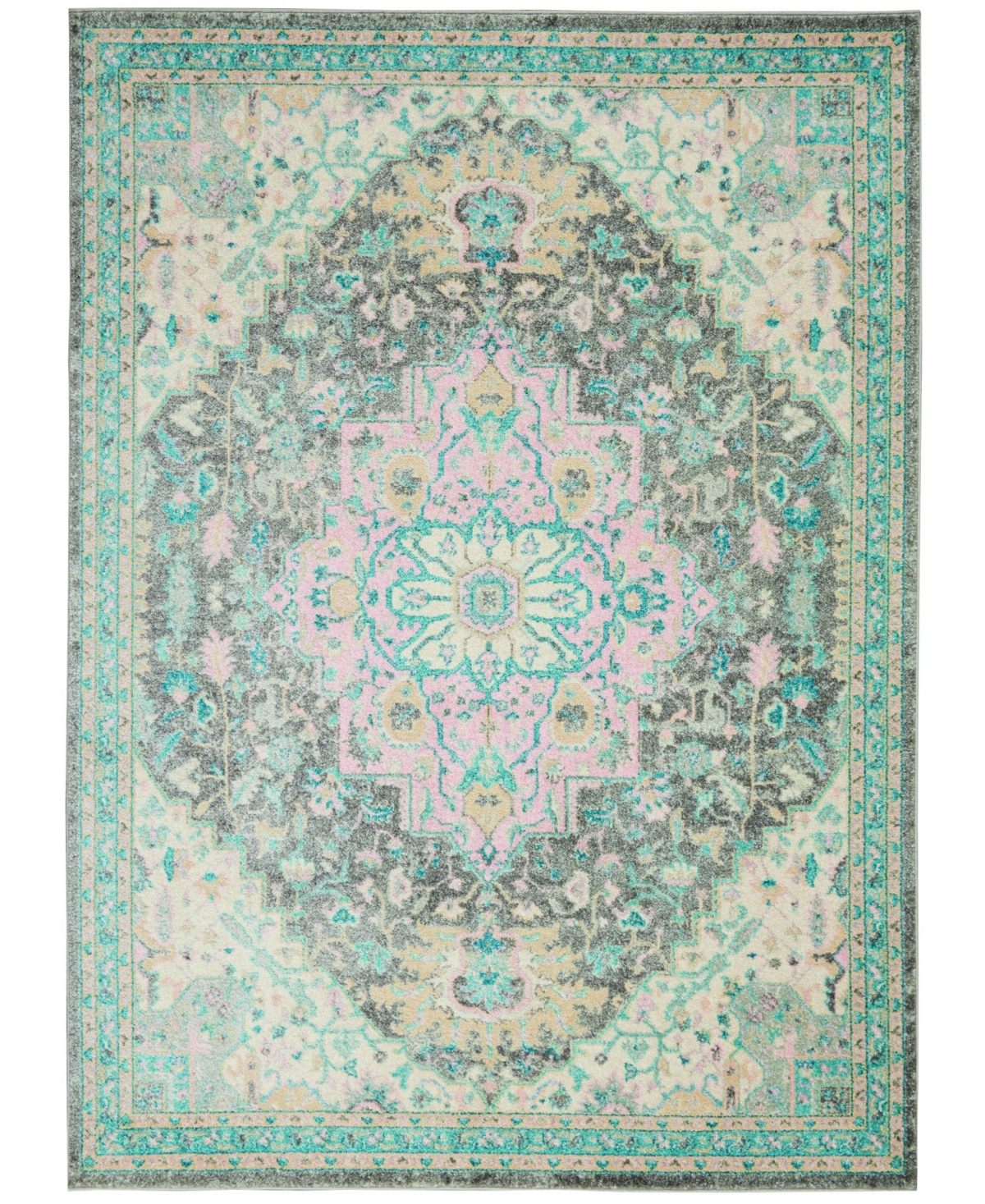 Click here for Long Street Looms Peace PEA07 4 x 6 Area Rug - Sil... prices
