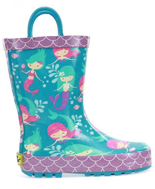 Western Chief Little Girls Merry Mermaids Rain Boot & Reviews - Kids ...