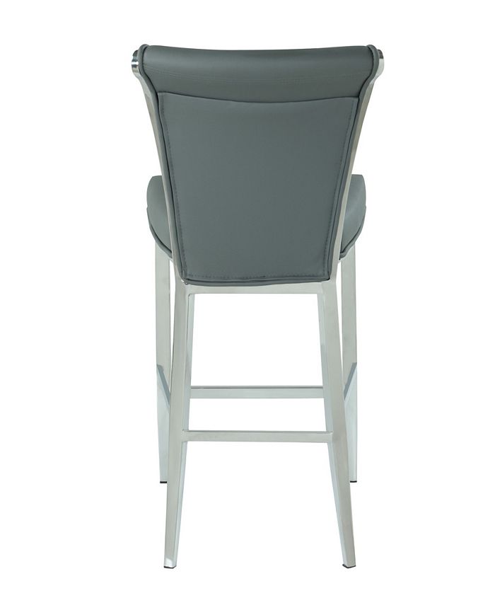 Chintaly Joy Flare Back Counter Stool - Macy's
