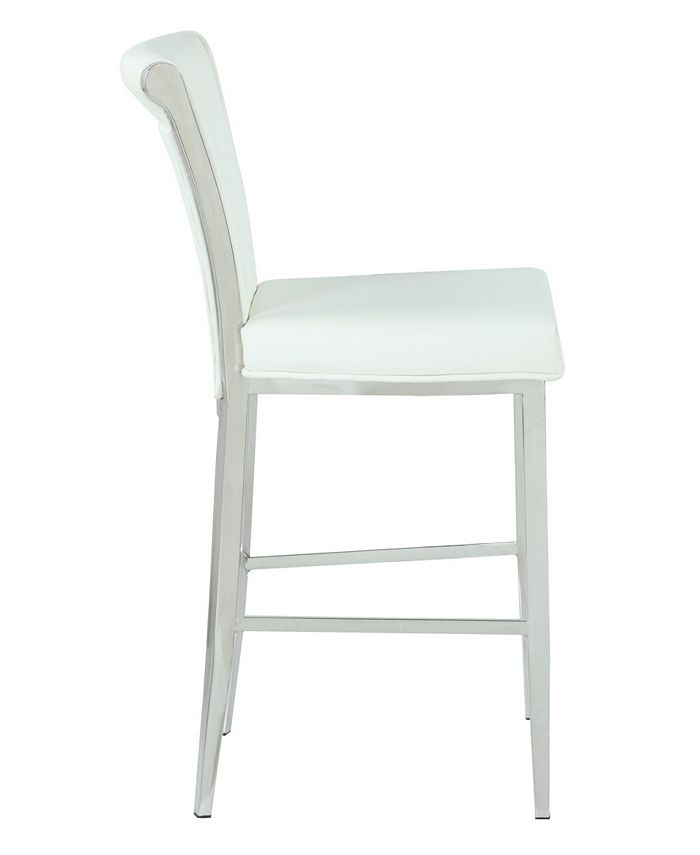 Chintaly Joy Flare Back Counter Stool - Macy's