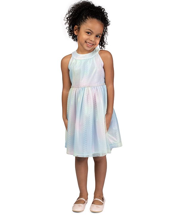 Bonnie Jean Little Girls Rainbow Lace Metallic Dress & Reviews - All ...