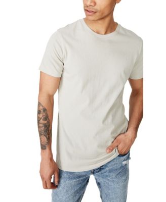Men's Essential Long Line Scoop T-Shirt - Macy's